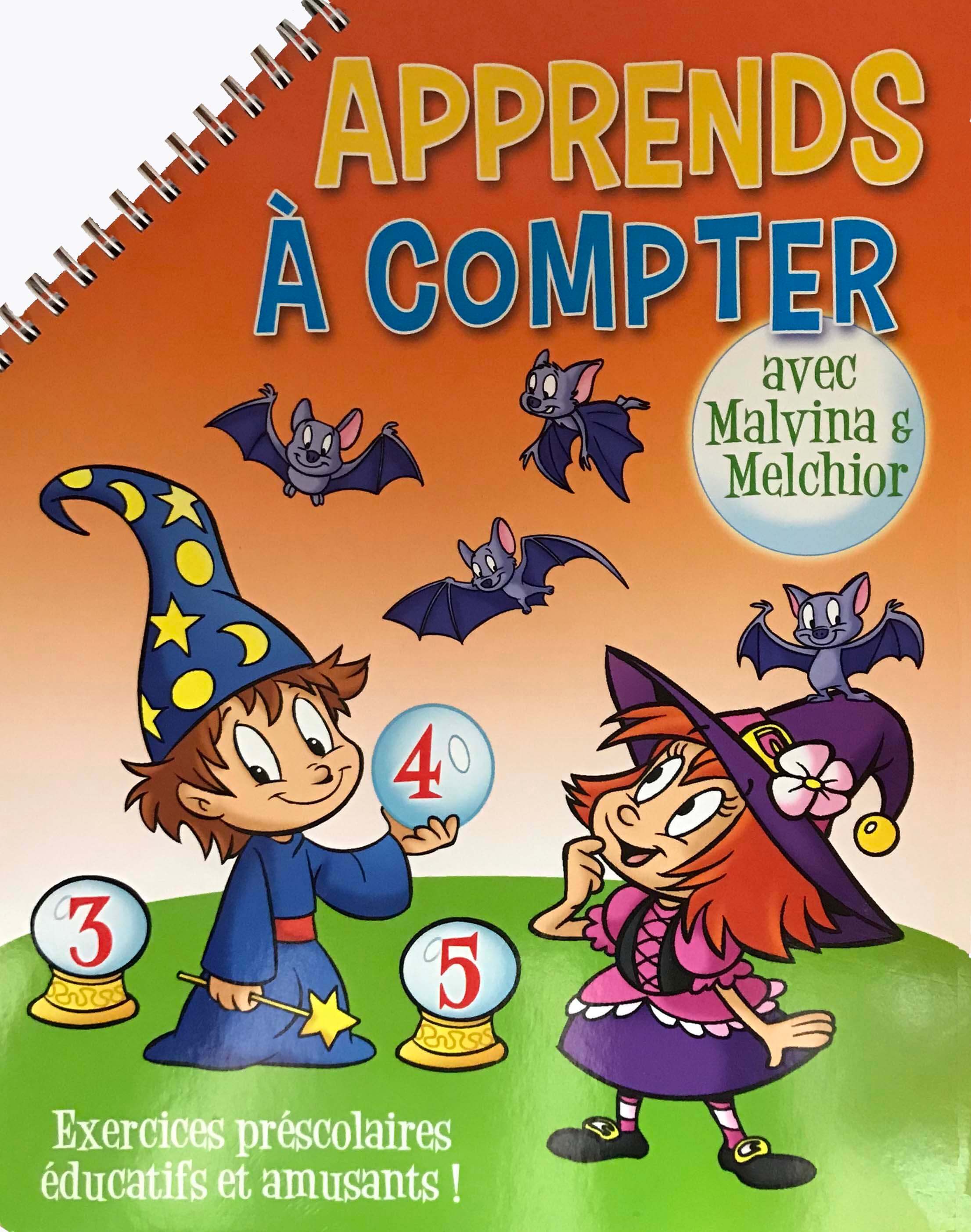 Apprends Avec Malvina Et Melchior-Compter - Librairie Stephan